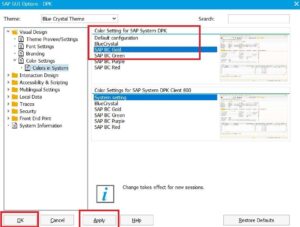 How To Change The Color Of SAP GUI Screen - SAPBoost.Com