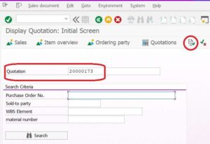 Best Practices For Creation Of Quotation In SAP SD VA21