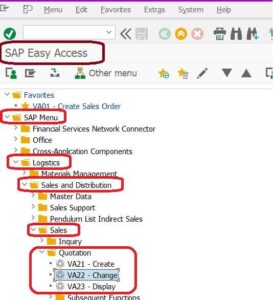 Best Practices For Creation Of Quotation In SAP SD VA21