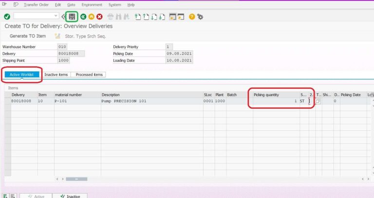 How To Create Transfer Order For Outbound Delivery In SAP - SAPBoost.Com