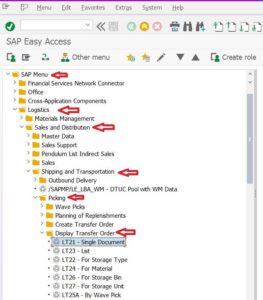 How To Create Transfer Order For Outbound Delivery In SAP - SAPBoost.Com